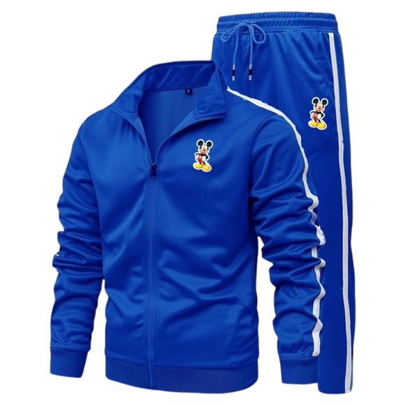 Shirts | Mens Mickey Mouse Tracksuit Royal Blue | Poshmark